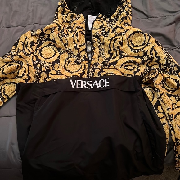 Versace | Jackets & Coats | Versace Wind Breaker Brand New Never Worn ...